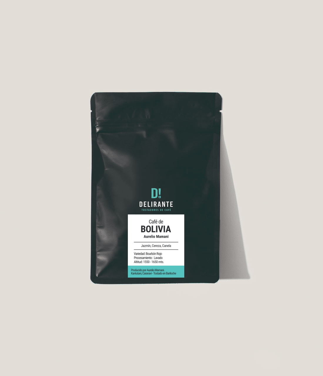 Café de Bolivia Aurelio Mamani - Grano o molido - Café Delirante
